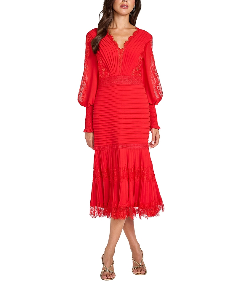 TADASHI SHOJI Tadashi Shoji Nyssa Bishop Sleeve Dress