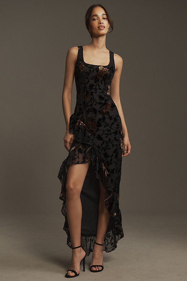 knee length dresses for ladies Charlene Dress – Dress the Population main image 1