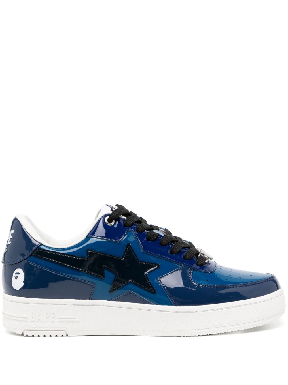 A Bathing Ape® Bape Sta Icon M2 Sneakers Blue Editorialist