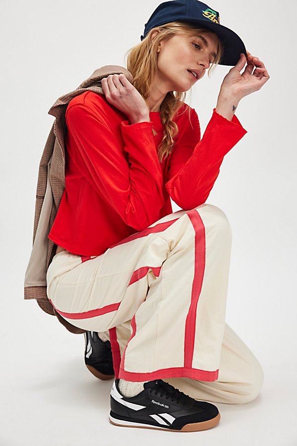 Araminta James Del Mar Pants In Lobster Red - 65% Off | Editorialist