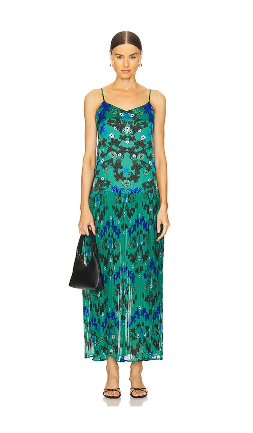 Agua Bendita X Itsel Maxi Dress In Dashi Green Multi - 70% Off | Editorialist Agua Bendita X Itsel Maxi Dress In Dashi Green Multi - 70% Off | Editorialist