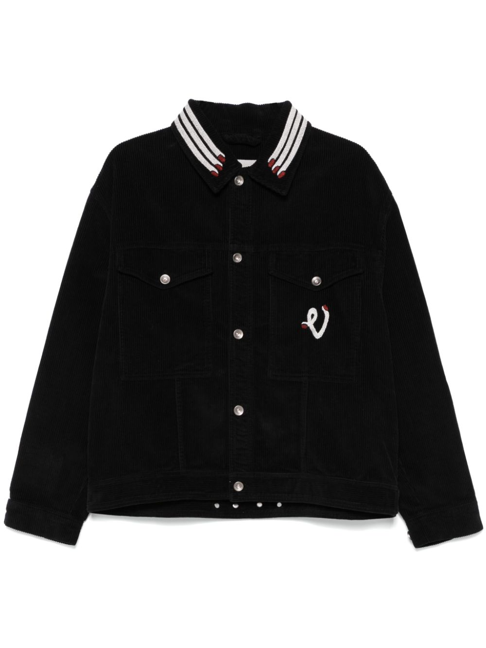 Henrik Vibskov Cosmos Corduroy Jacket Black Editorialist