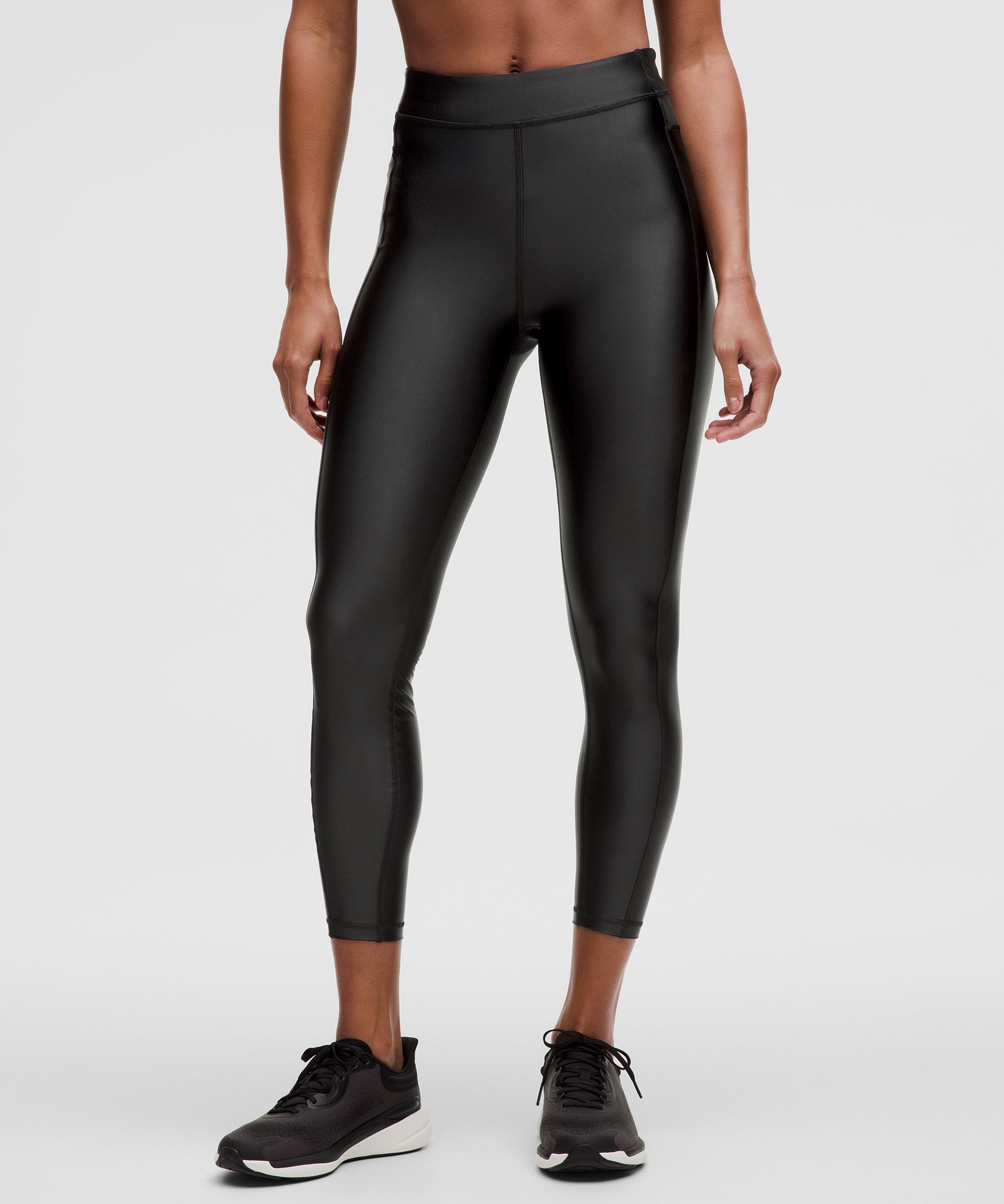 Lululemon Satin Shine High-Rise Tight 25 Black 50% Off