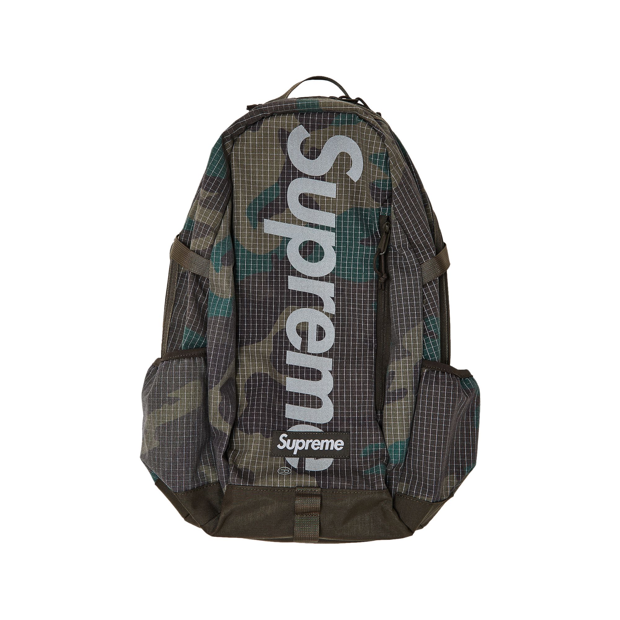 Supreme Logo Backpack’14SS Woodland Camo Supreme Woodland Camo Backpack - Multicolor | Editorialist