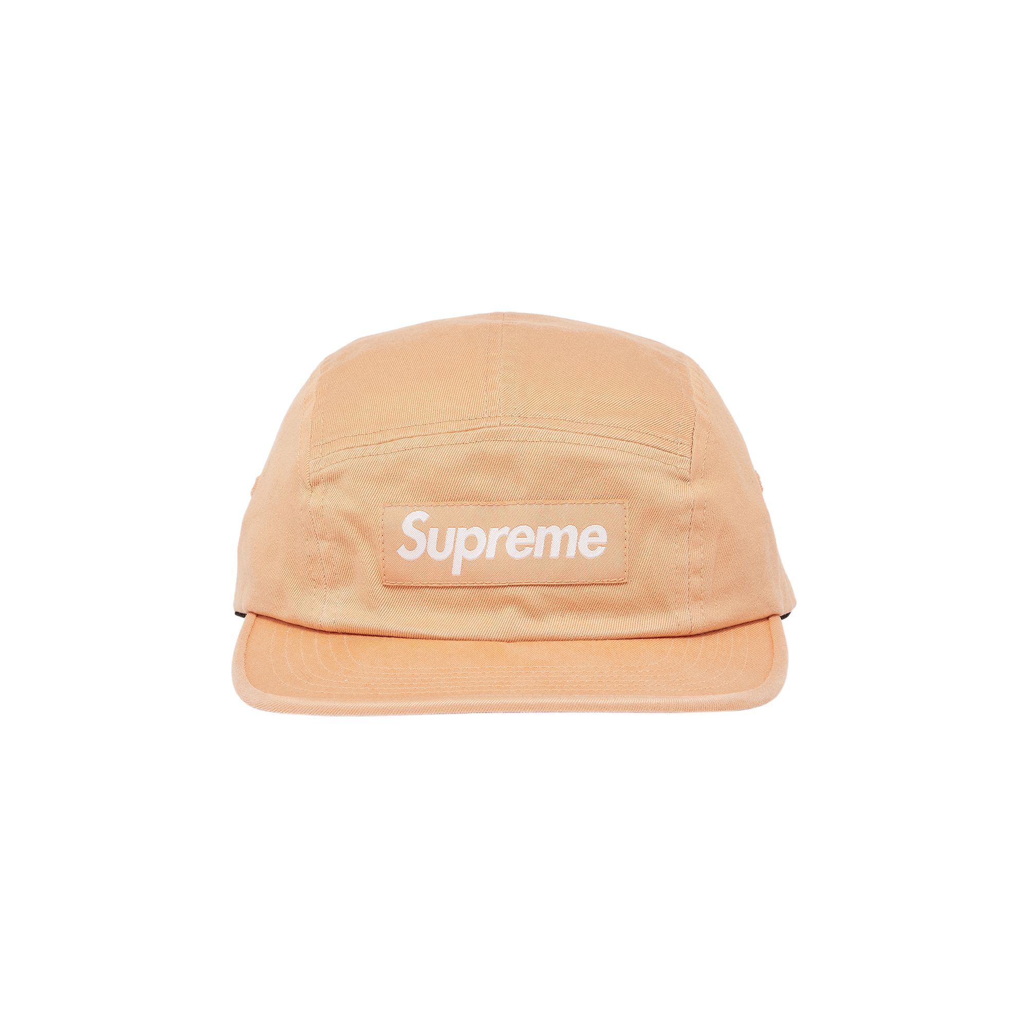 Supreme Washed Chino Twill Camp Cap - Orange | Editorialist