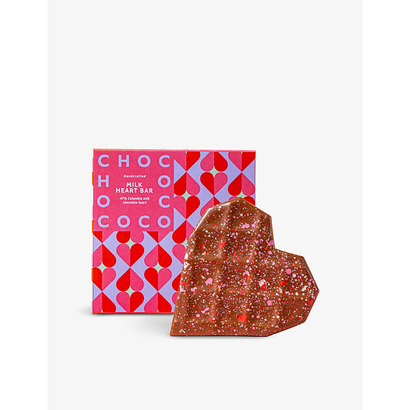 Chococo 47% Colombia Milk Chocolate Heart 75g - One-Color | Editorialist