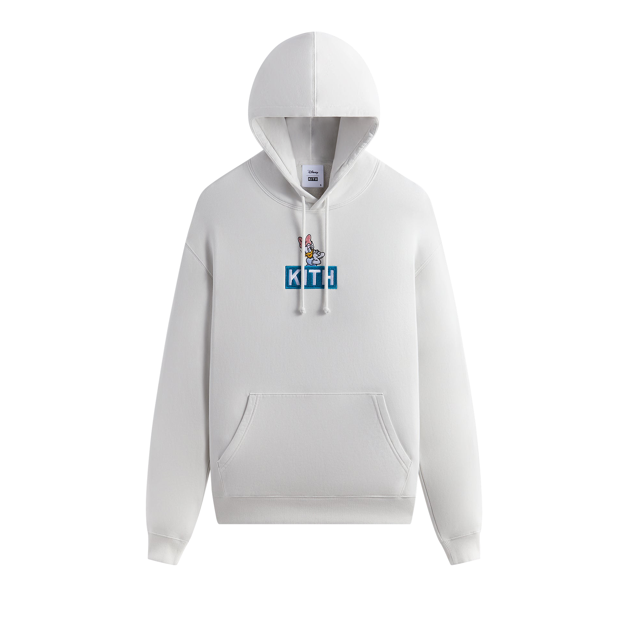 Kith For Mickey & Friends Daisy Duck Classic Logo Hoodie - White 