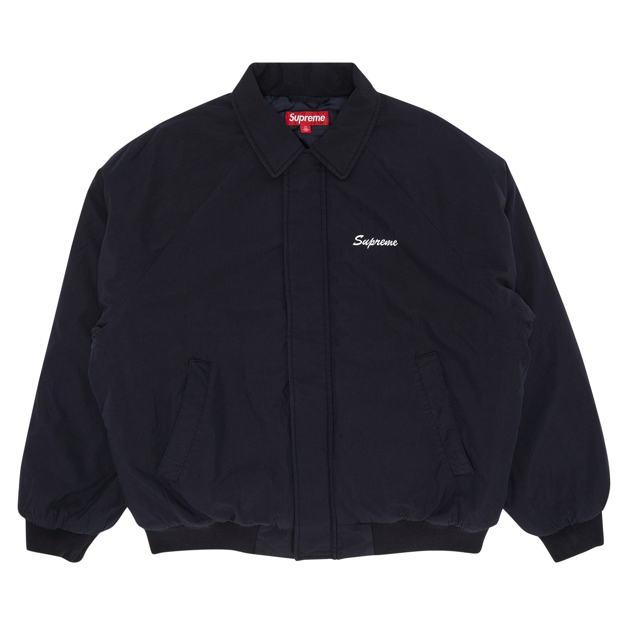 Supreme Peace Embroidered Work Jacket - Black | Editorialist