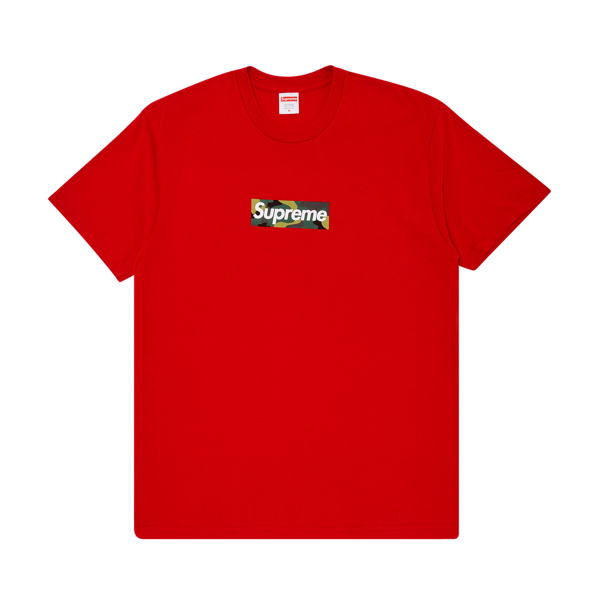 Supreme Chrome Logo Tee - Red | Editorialist