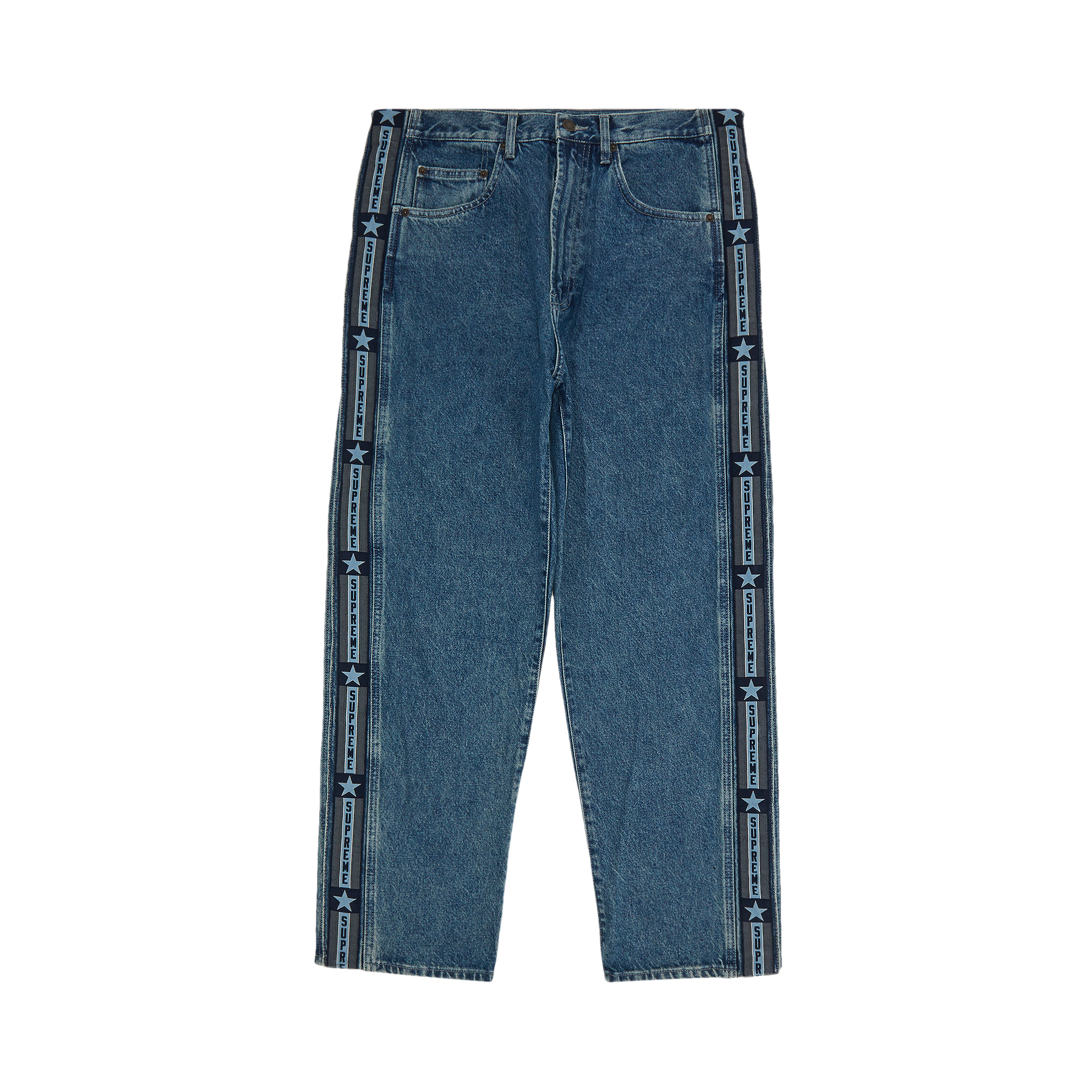 Supreme Washed Indigo Baggy Jean - Blue | Editorialist