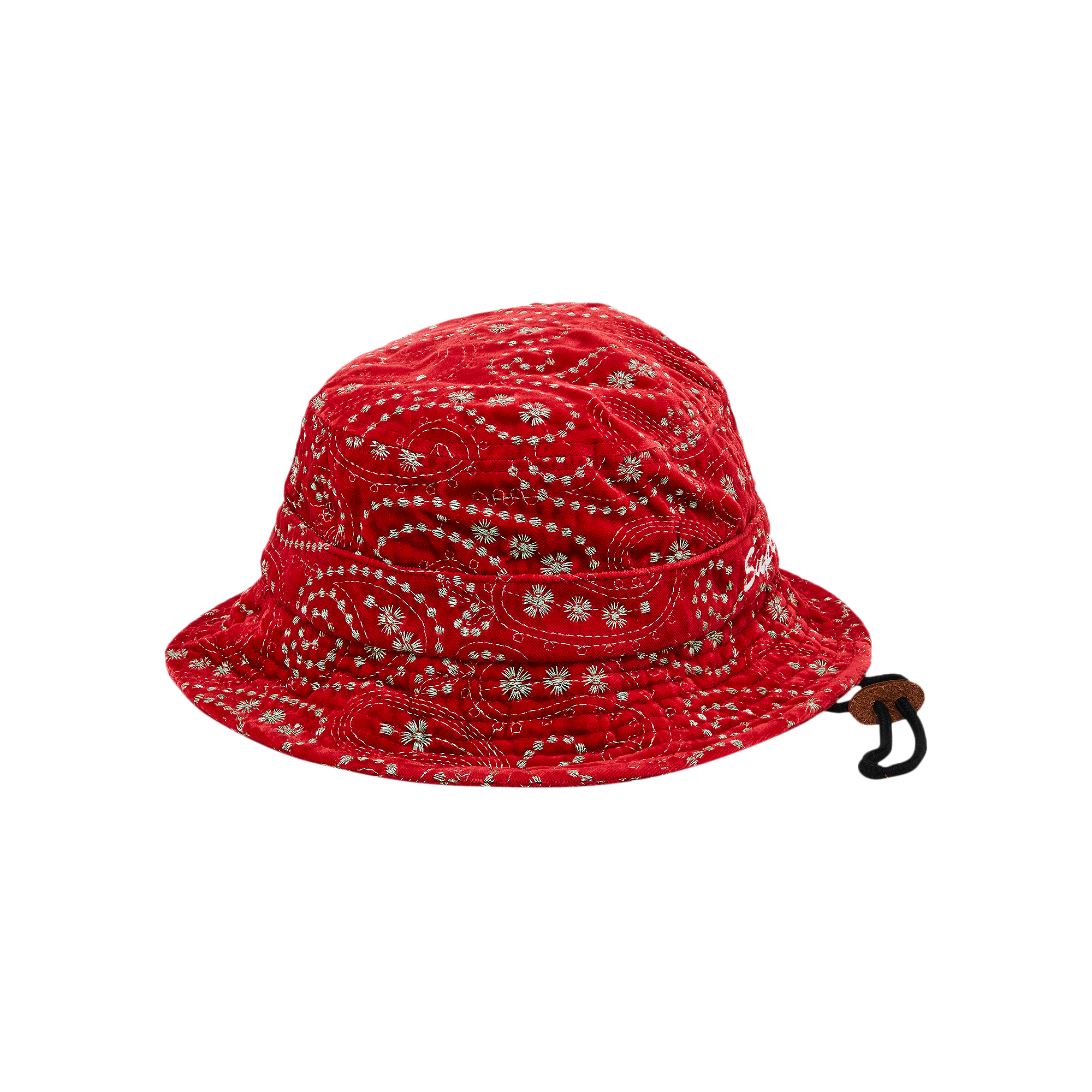 Supreme Velvet Paisley Boonie - Red | Editorialist