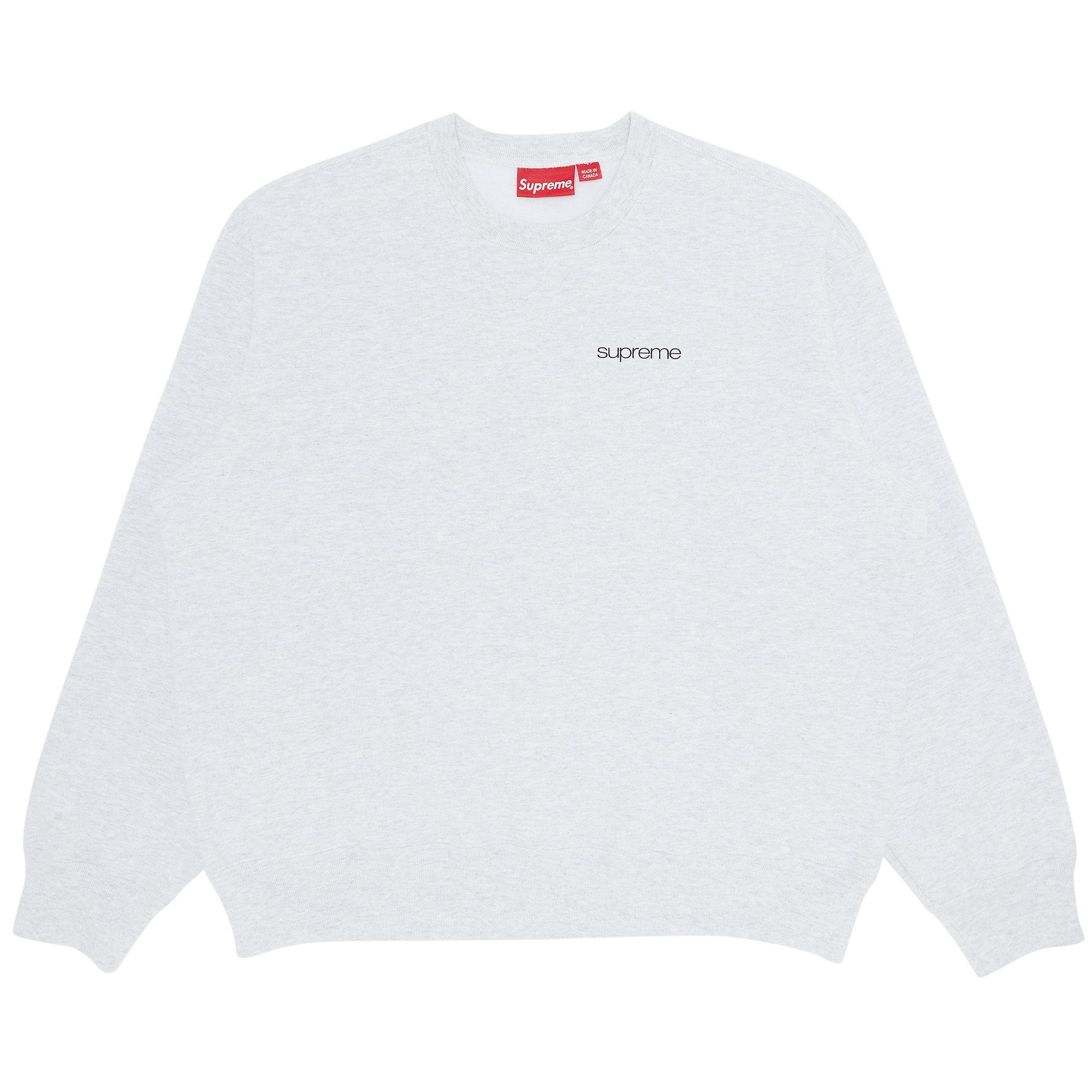 Supreme Stars Crewneck - Grey | Editorialist