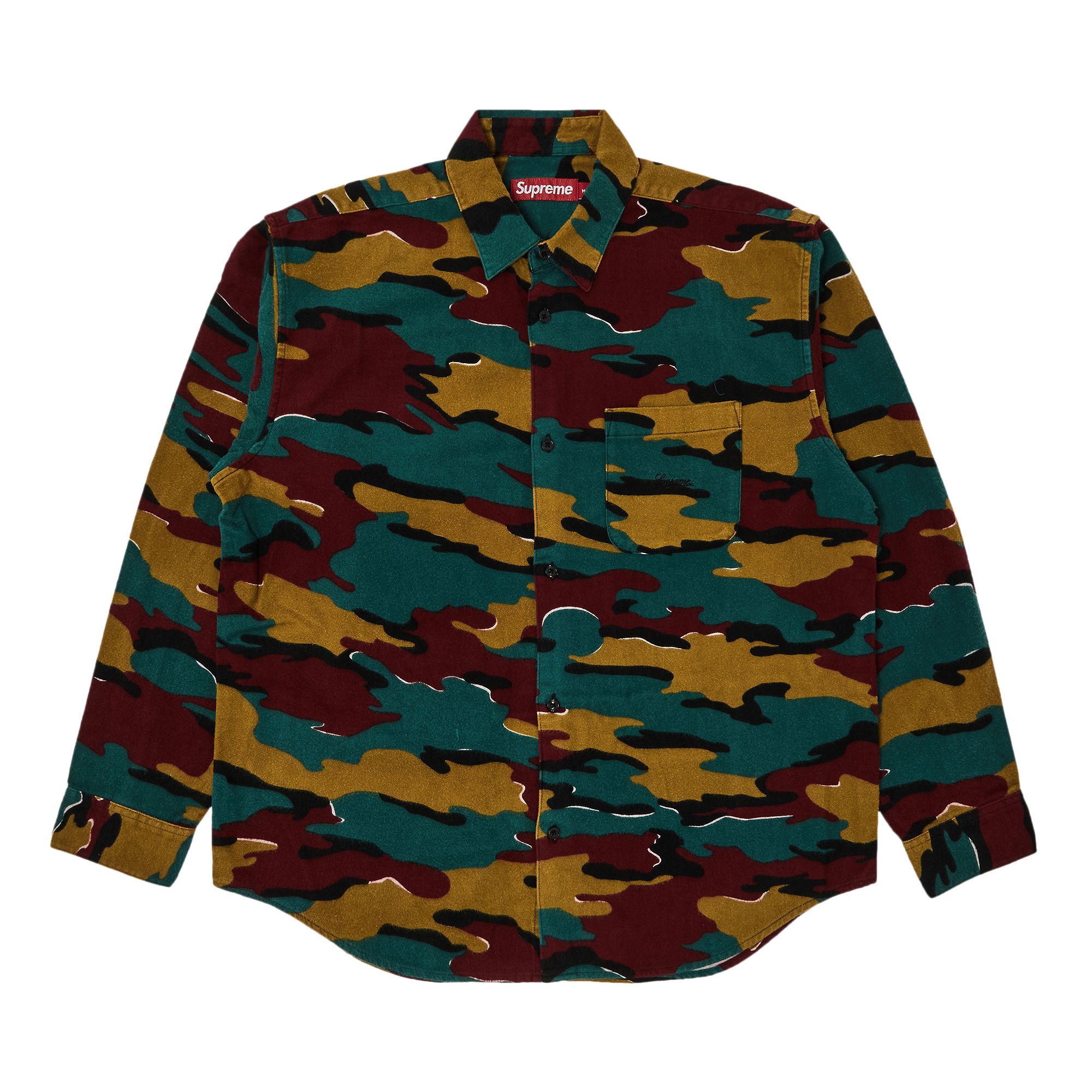 Supreme Washed Camo Polo - Multicolor | Editorialist