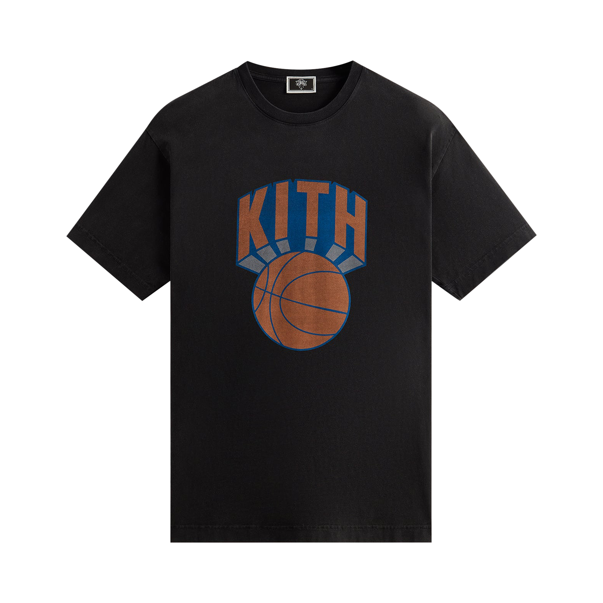 Kith For The New York Knicks Vintage Tee - Black | Editorialist