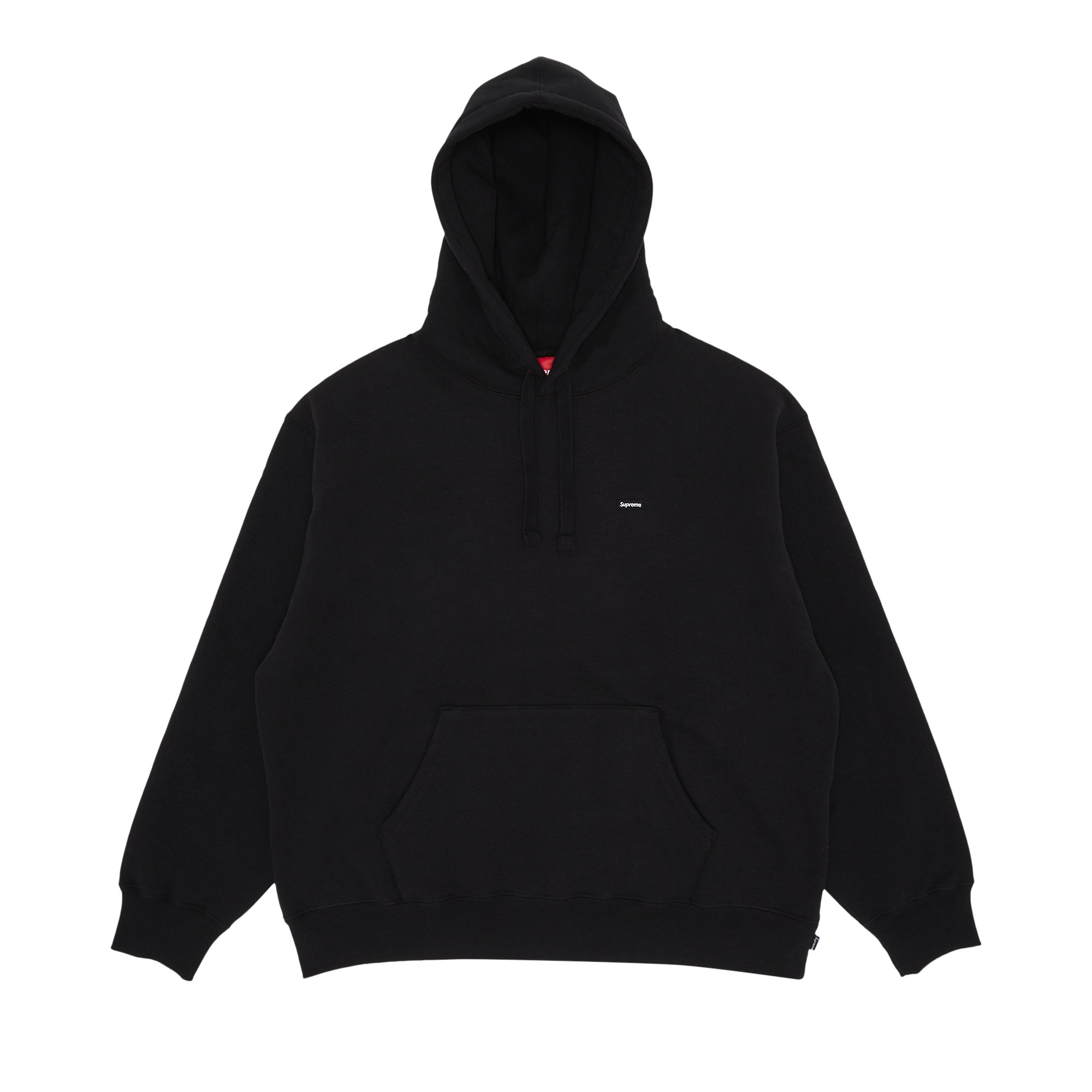 Supreme Small Box Drawcord Hooded Sweatshirt - Heather Grey 