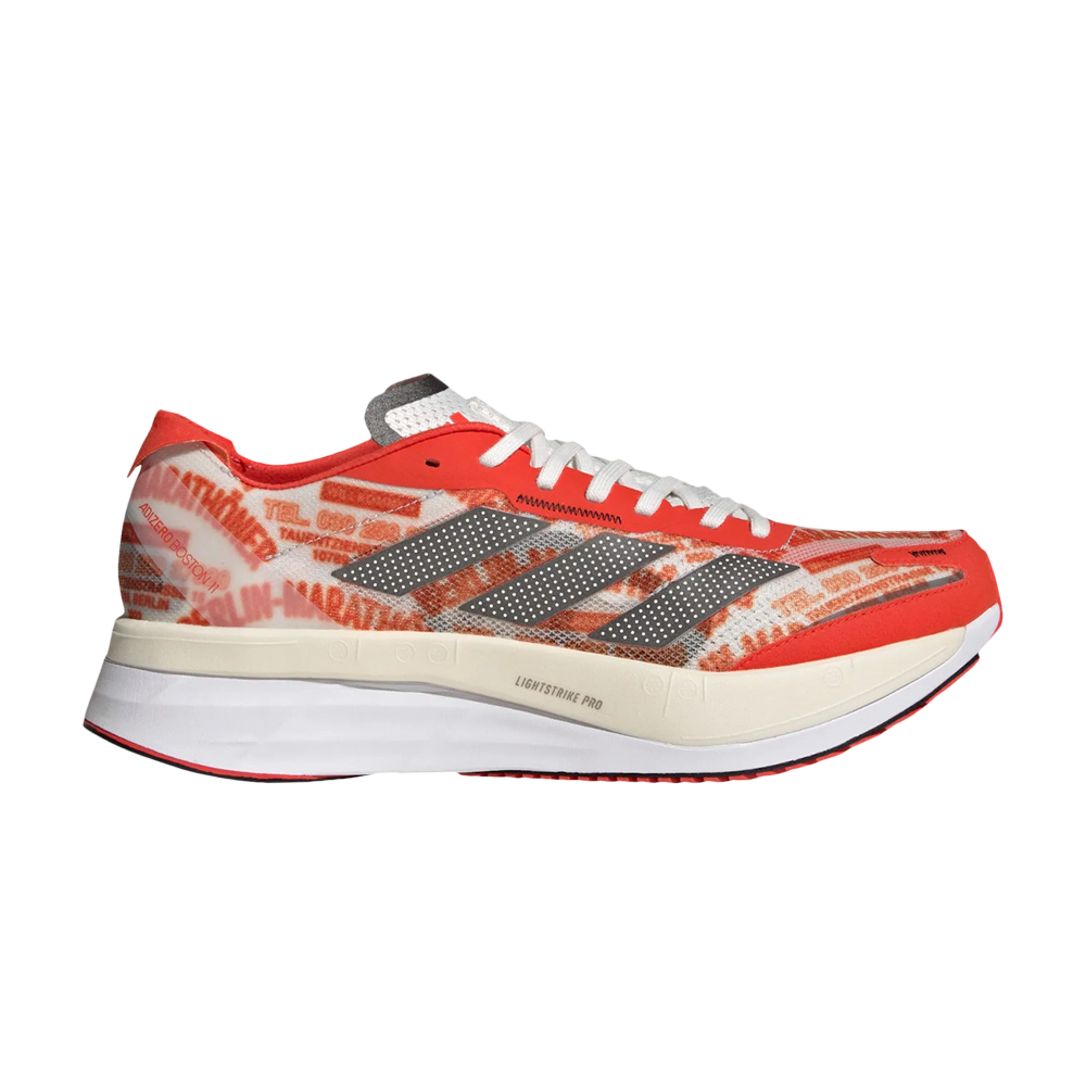 Adizero Boston 11 'Berlin Marathöner' Adidas Adizero Boston 11 'Berlin Marathoner - Orange | Editorialist