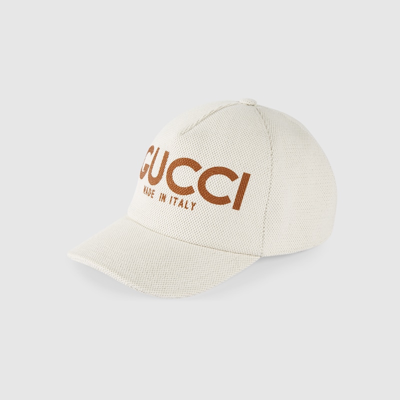 A90- ? % authentic Gucci unisex logo print baseball hat Gucci Drops Floral Print & GG Logo Baseball Caps | Hypebeast main image 3