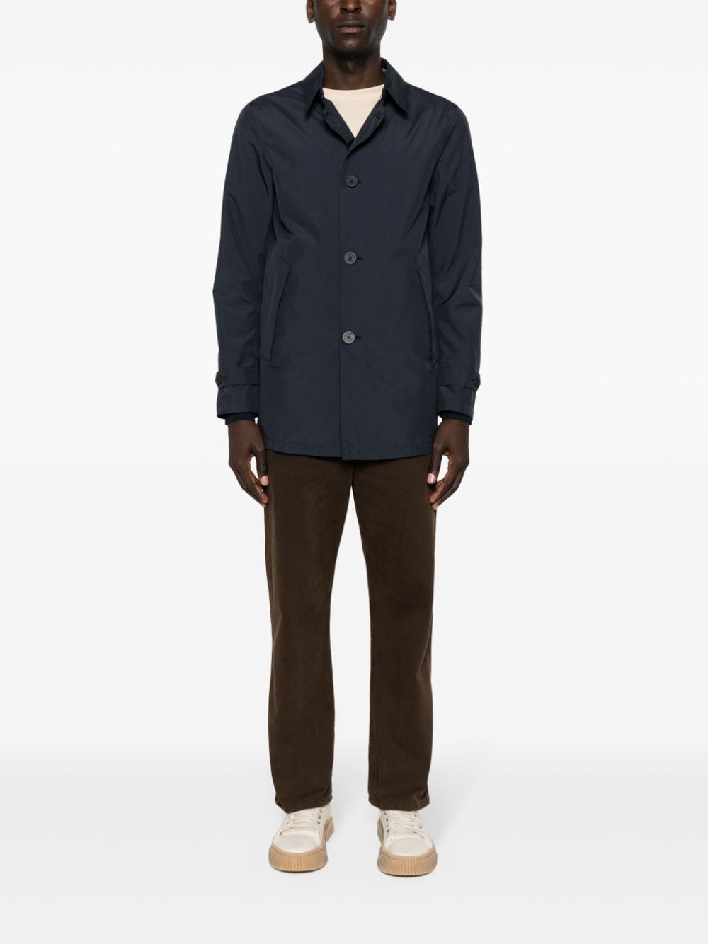 HERNO Herno Buttoned Lightweight Jacket
