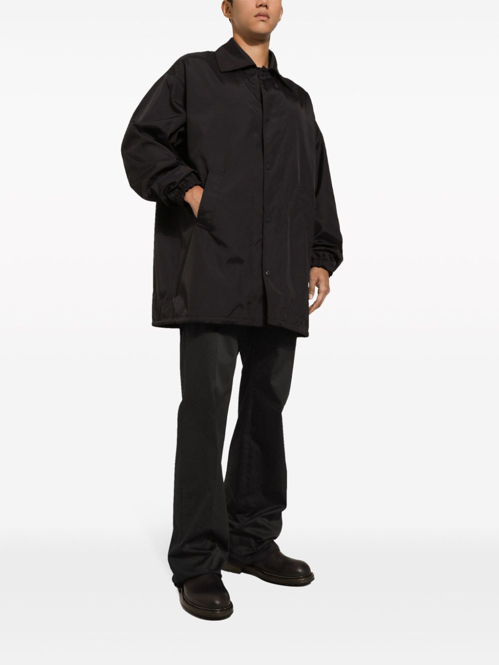 DOLCE & GABBANA Dolce & Gabbana Logo-Plaque Parka