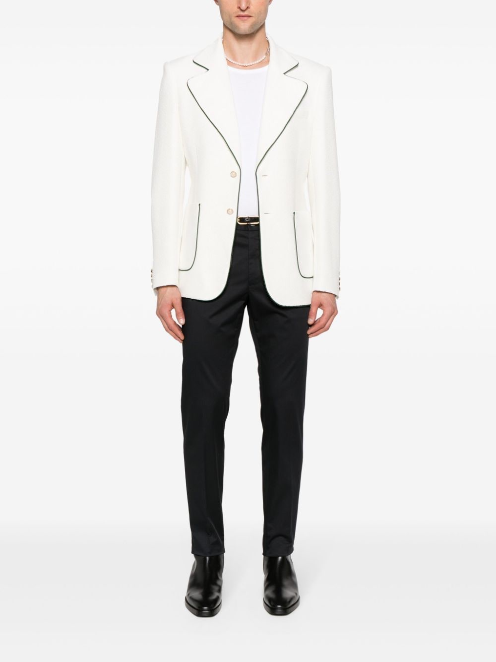 DOLCE & GABBANA linen chinos