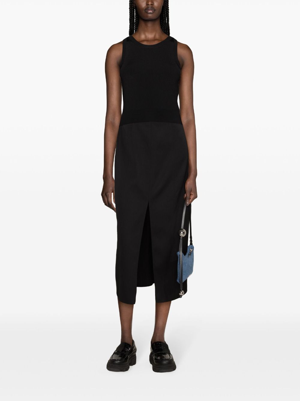 GOLDEN GOOSE Golden Goose A-Line Virgin Wool Midi Skirt