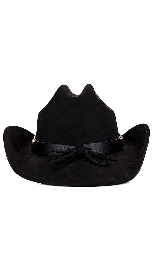 8 Other Reasons Star Cowboy Hat - Black | Editorialist display picture 1