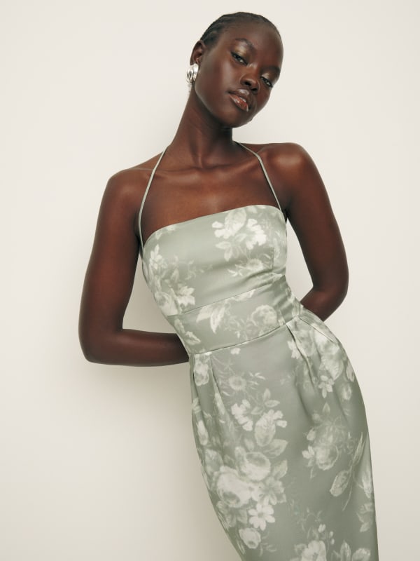 lai satin dress HannahBrown on LTK