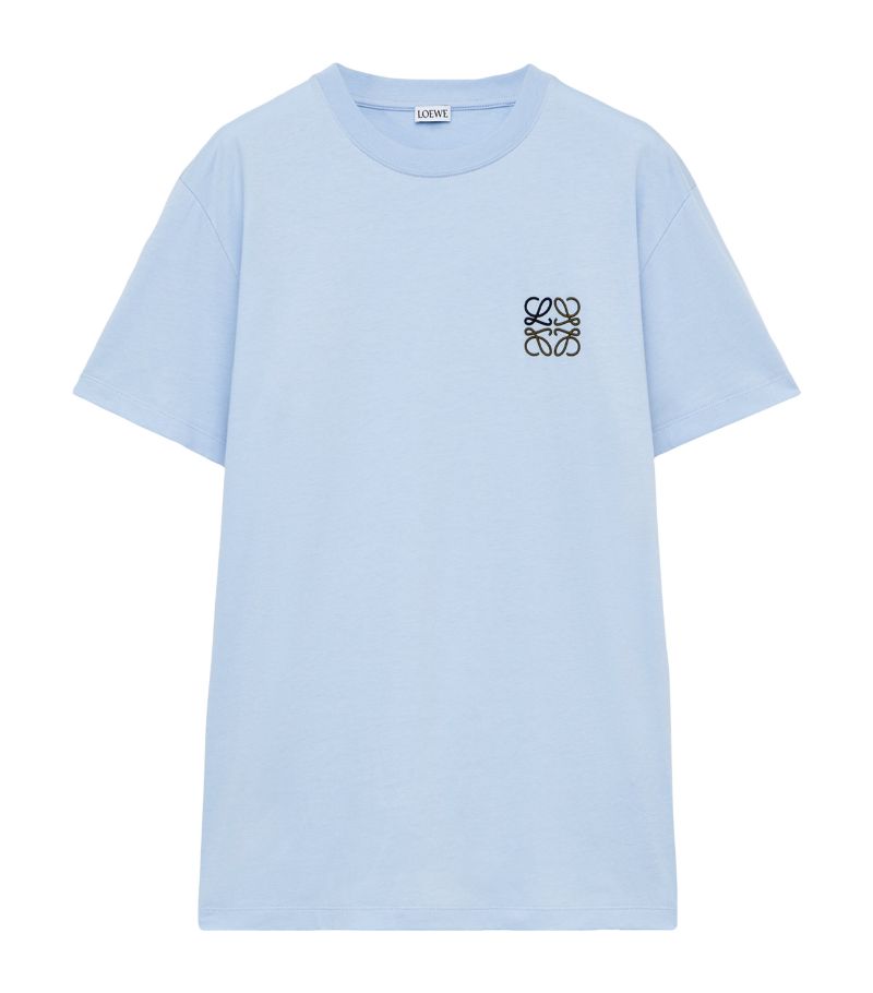 Loewe Anagram T-Shirt - Blue | Editorialist
