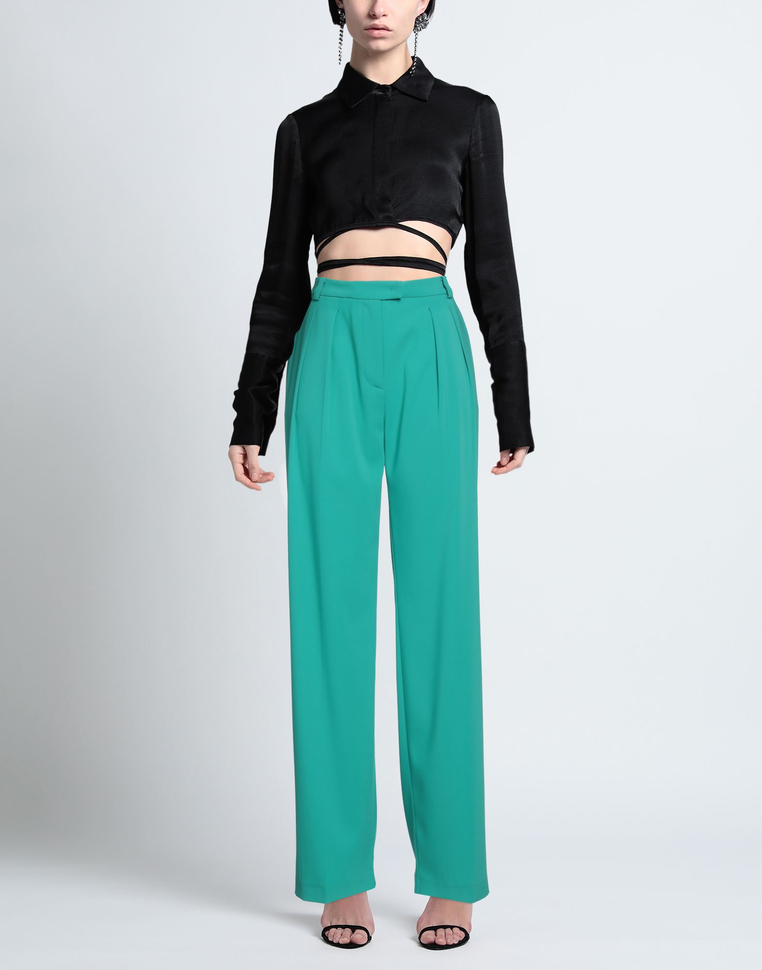 PATRIZIA PEPE Wide Leg Tailored Pants