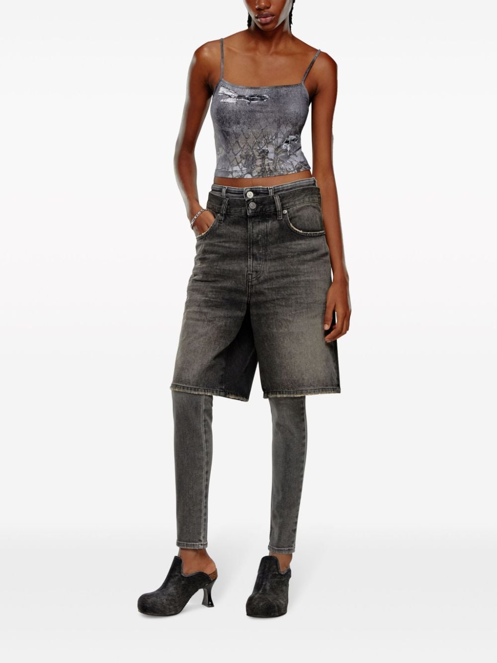 DIESEL® T-Halsy Crop Top