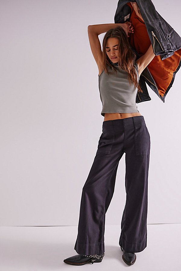 FREE PEOPLE We The Free Breezy Denim Pull-On Jeans