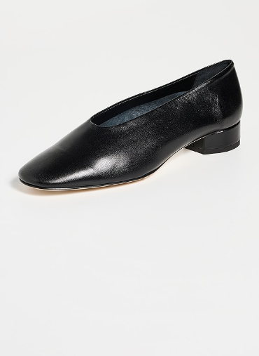 AEYDĒ Delia Nappa Leather Heels