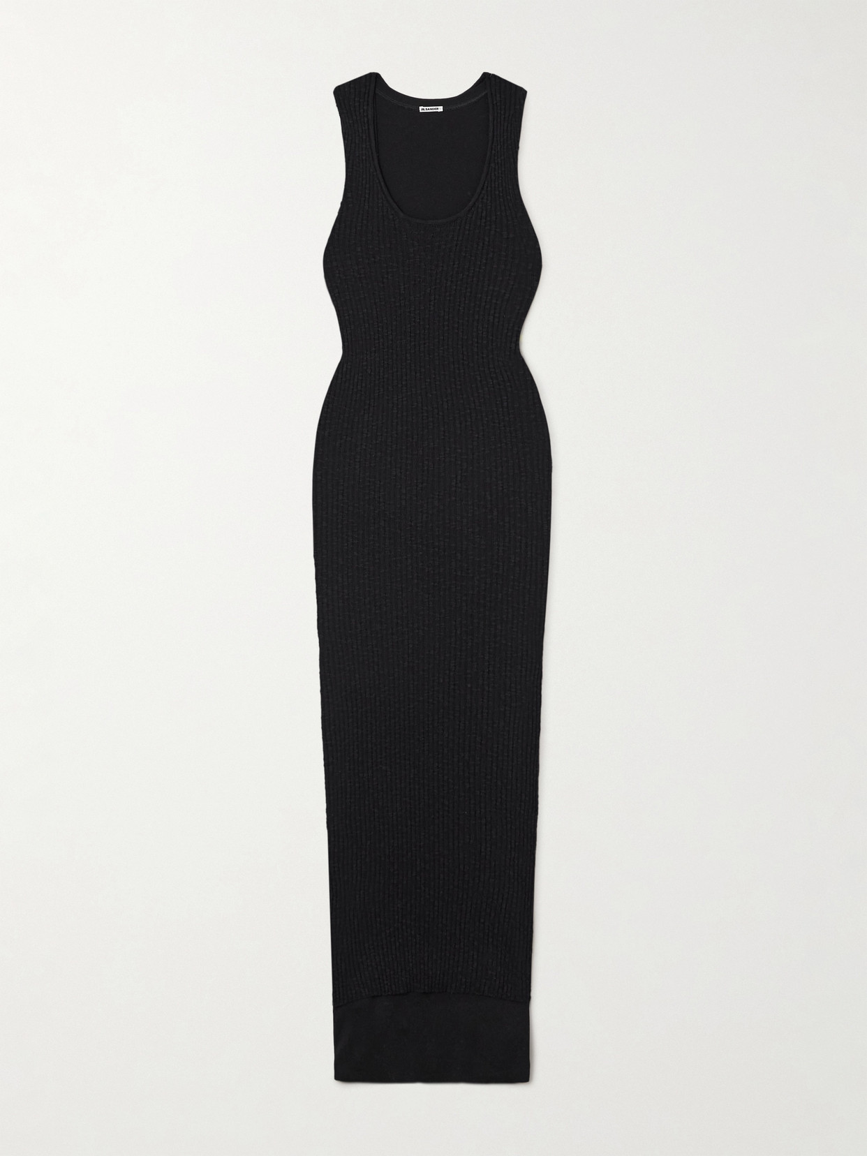 JIL SANDER Jil Sander Ribbed Maxi Dress