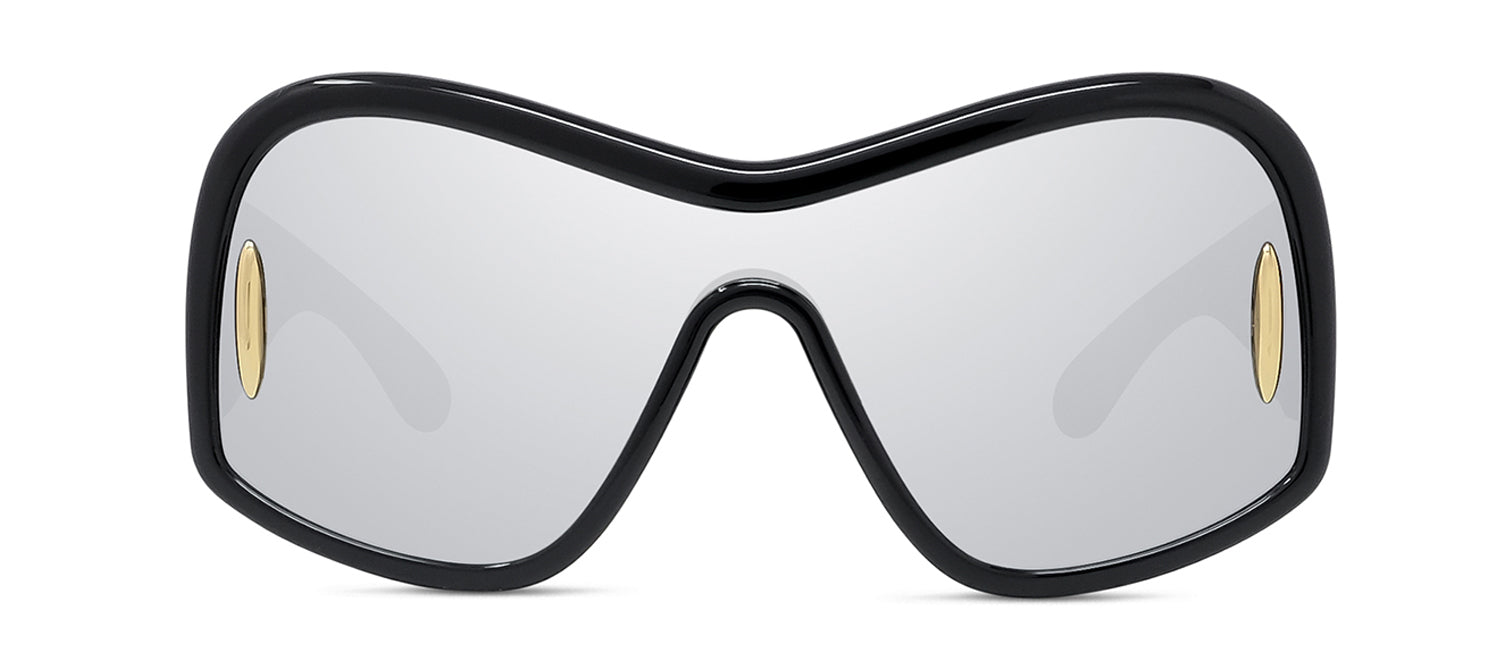 NEW LOEWE SUNGLASSES UNISEX SILVER OVERSIZED LOEWE LW40131I 01C Loewe NEW LW40131I 01C, UNISEX OVERSIZED SUNGLASSES LOEWE  main image 4