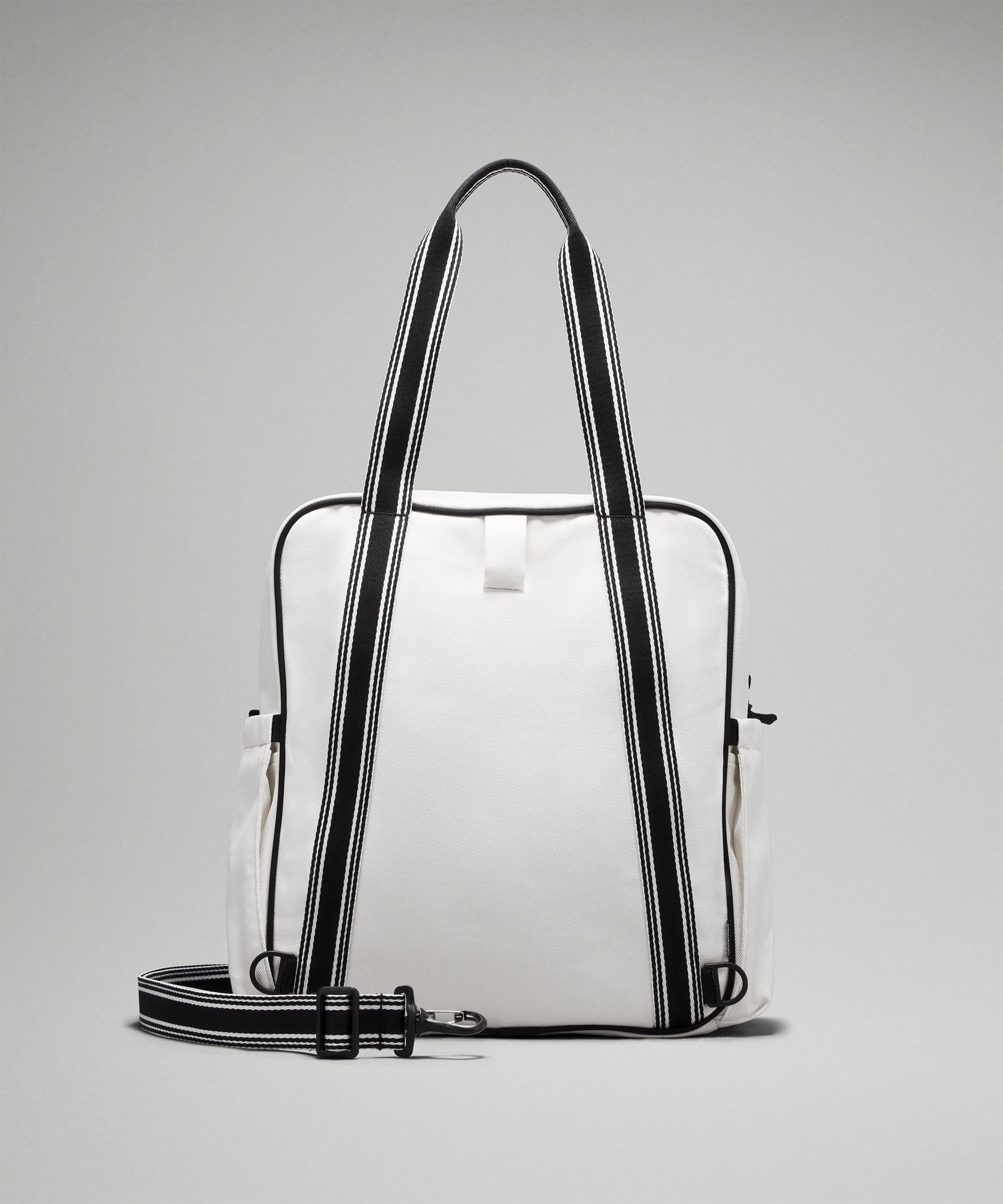lululemon tennis bag 3 in 1 Lululemon 3-In-1 Tennis Bag 30l Canvas - Natural/Black/White