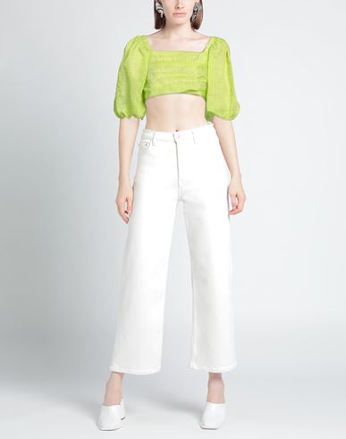 SANDRO SANDRO Woven Crop Top