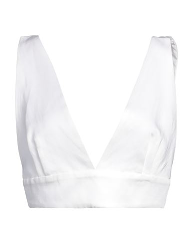 SANDRO Woven Crop Top