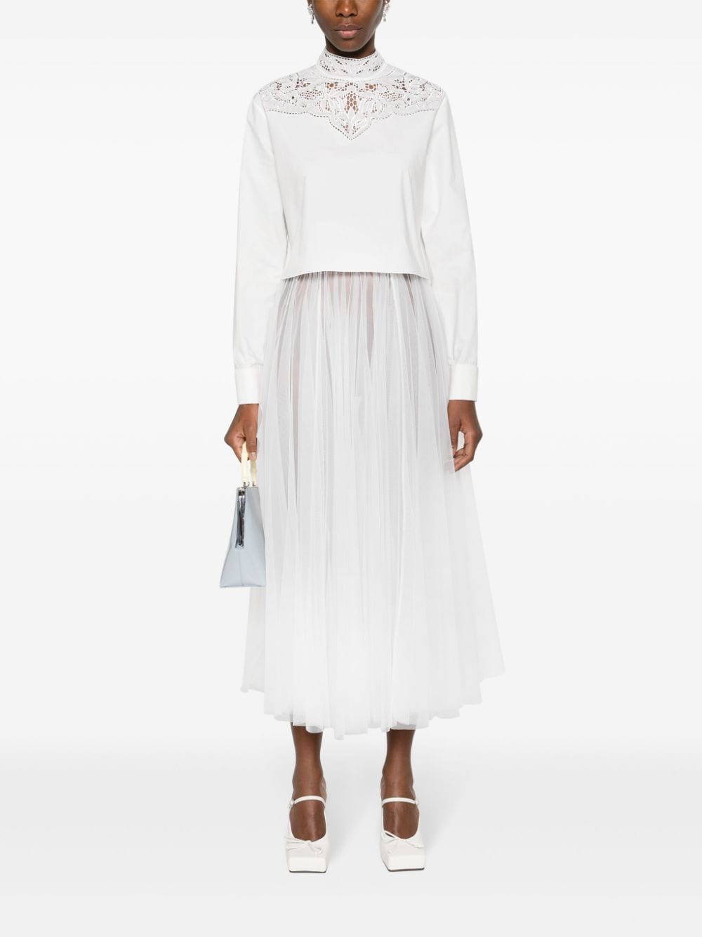 FORTE_FORTE Forte Forte Sheer Tulle Maxi Skirt