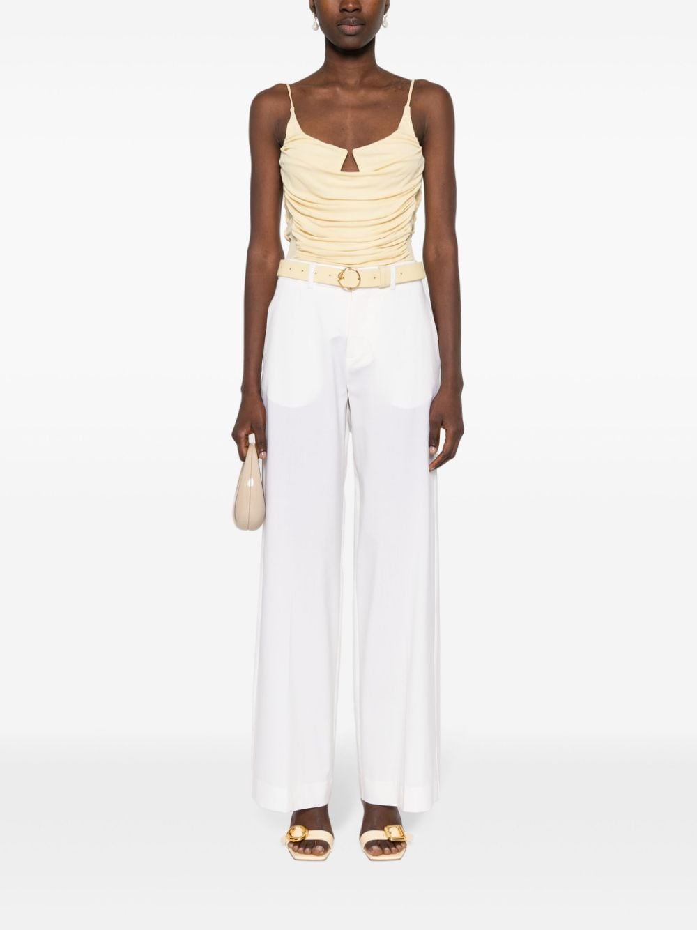 P.A.R.O.S.H Lille Straight-Leg Trousers