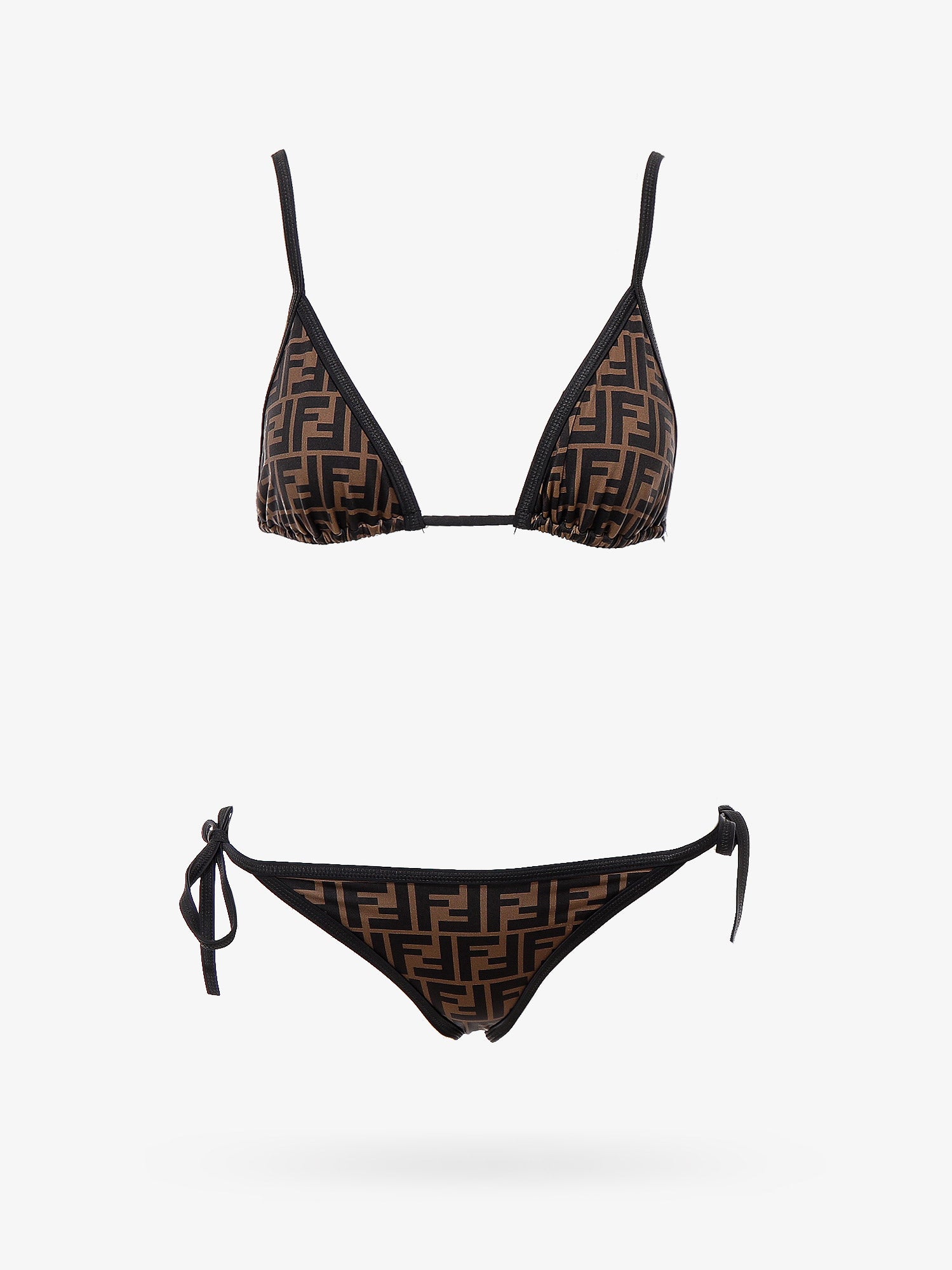 Fendi Ff Logo Bikini - Black | Editorialist