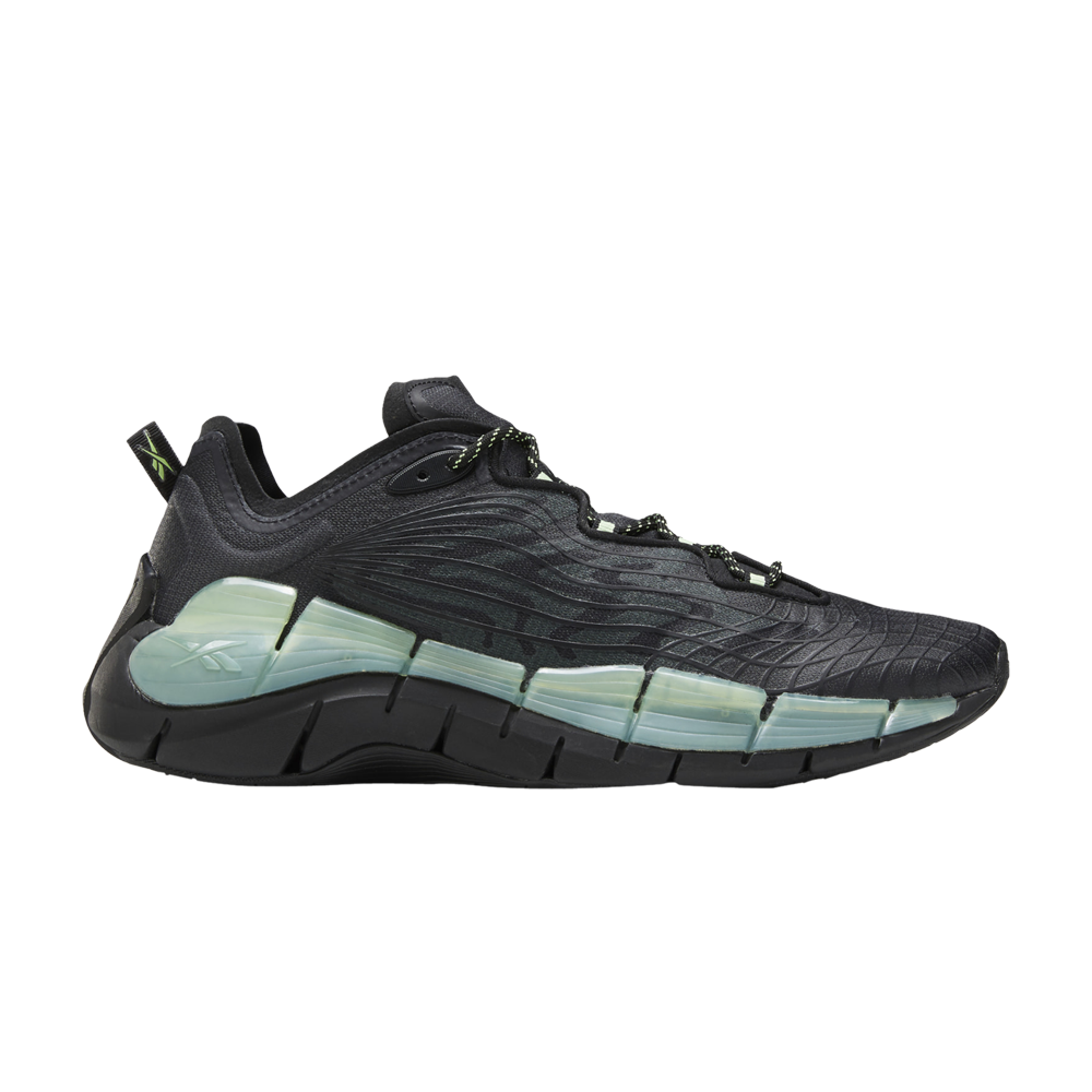 REEBOK ZIG KINETICA ll black/ mint green sz.11 Reebok Zig Kinetica 2 Sneakers - Black | Editorialist main image 3