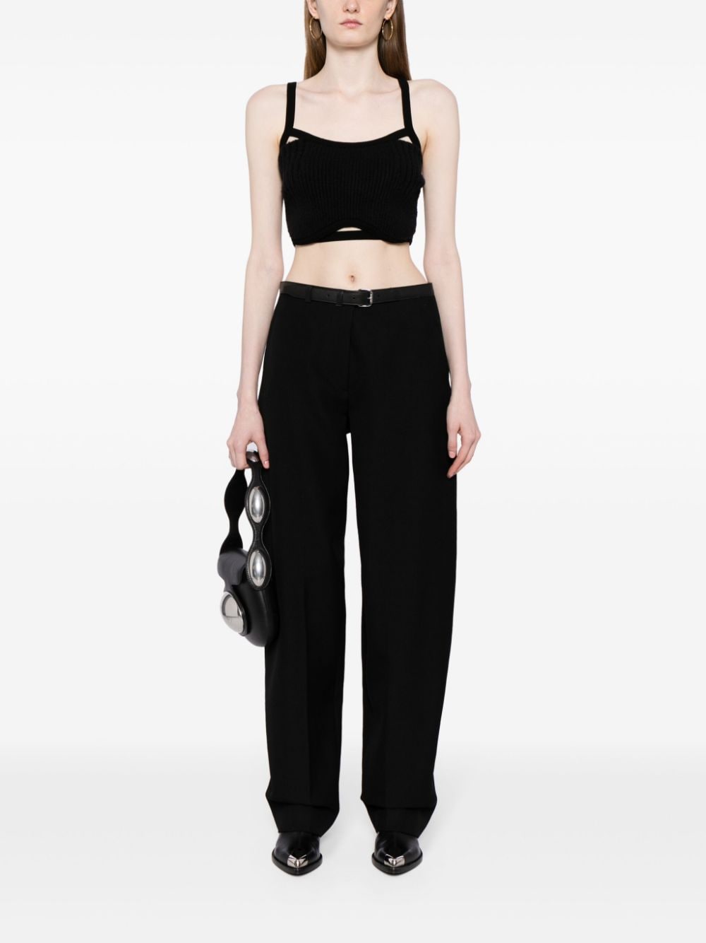 ALEXANDER WANG Alexander Wang Belted Wool Trousers
