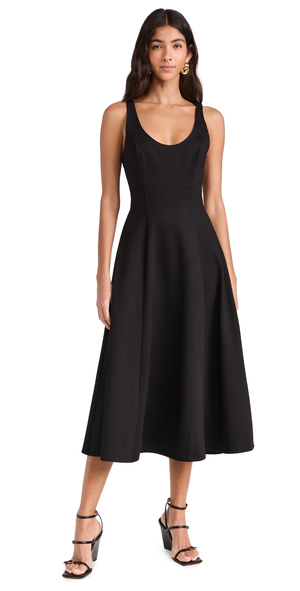Reformation Mikol Knit Dress In Black - 30% Off | Editorialist