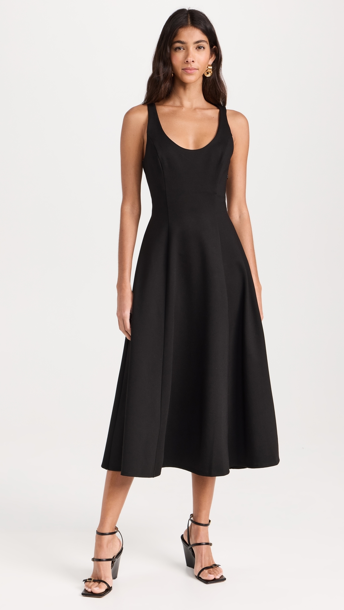 Reformation Mikol Knit Dress In Black - 30% Off | Editorialist