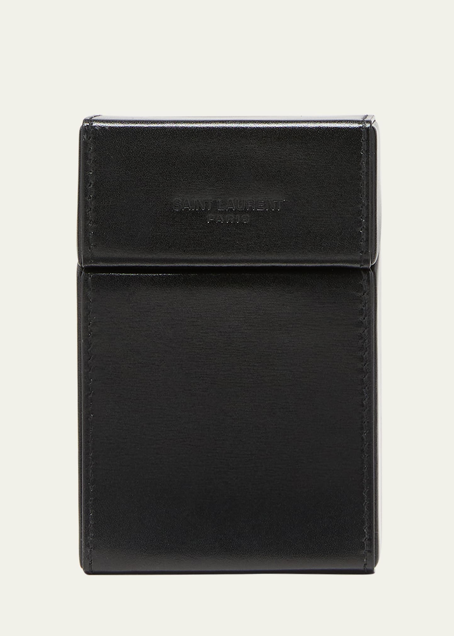 yves saint laurent cigarette case & Lighter Set - Black Travel, Accessories - YVE267535 Saint Laurent Calfskin Cigarette Case