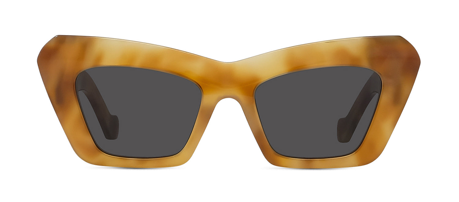 Loewe Anagram Lw40036i 53a Cat Eye Sunglasses - Grey  display picture 2