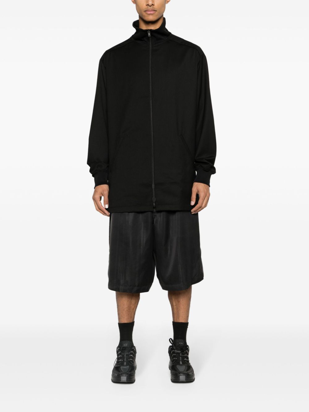 Y3 Y-3 Drawstring-Waist Track Shorts
