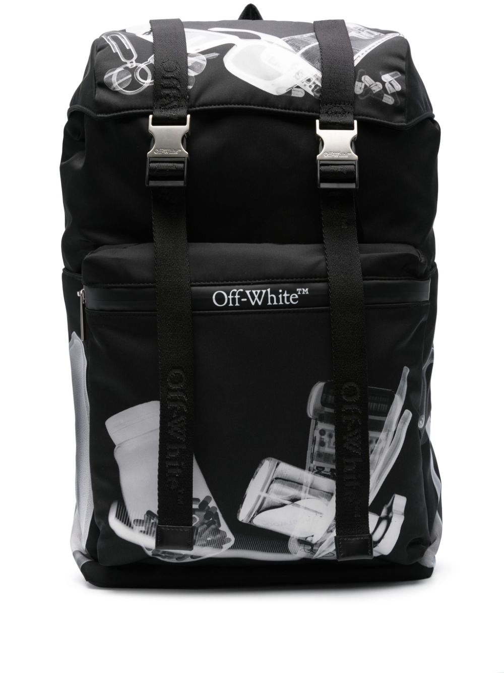Off-White X-Ray Print Backpack In Black - 30% Off | Editorialist