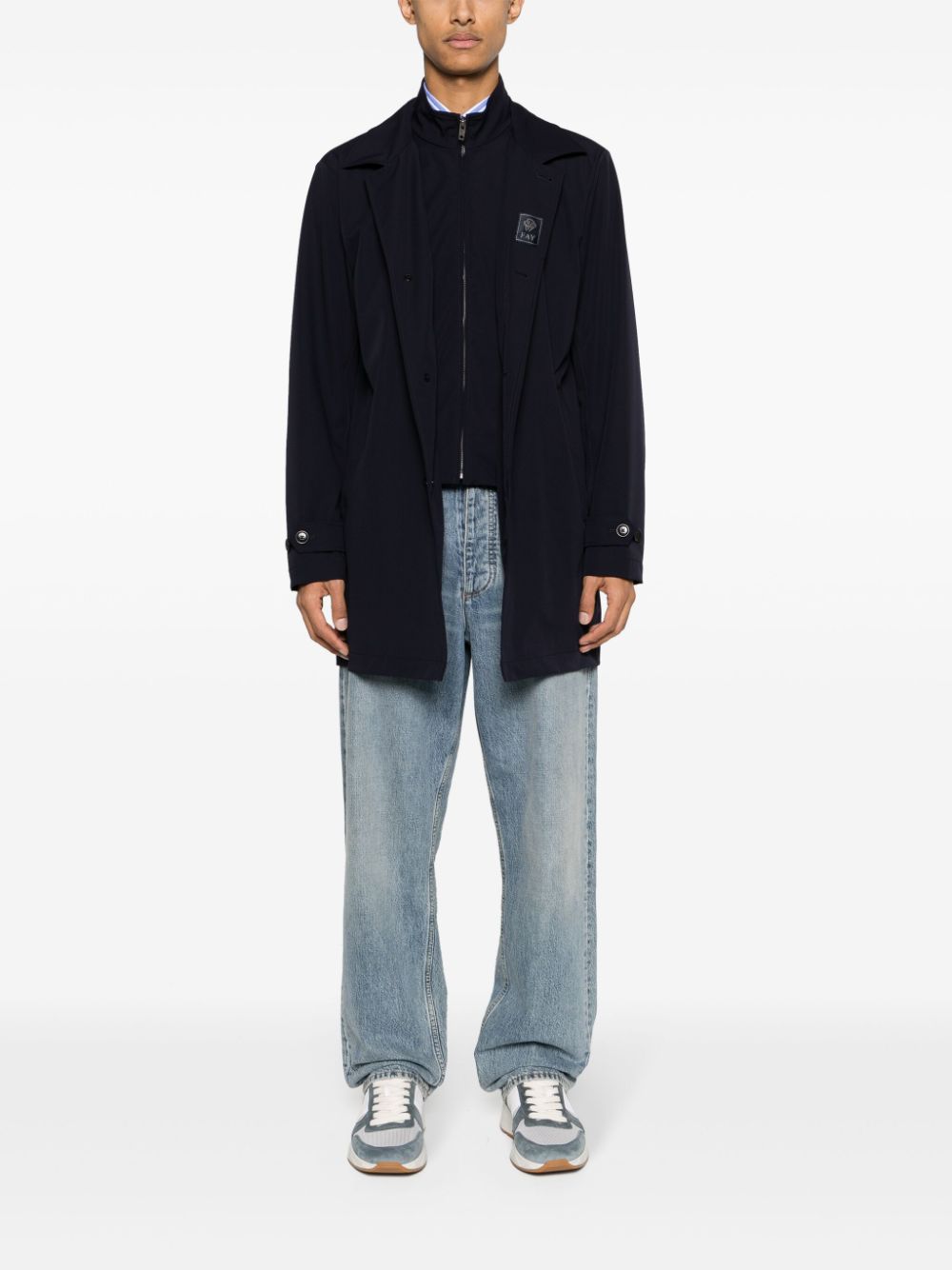 FAY Fay Layered Coat