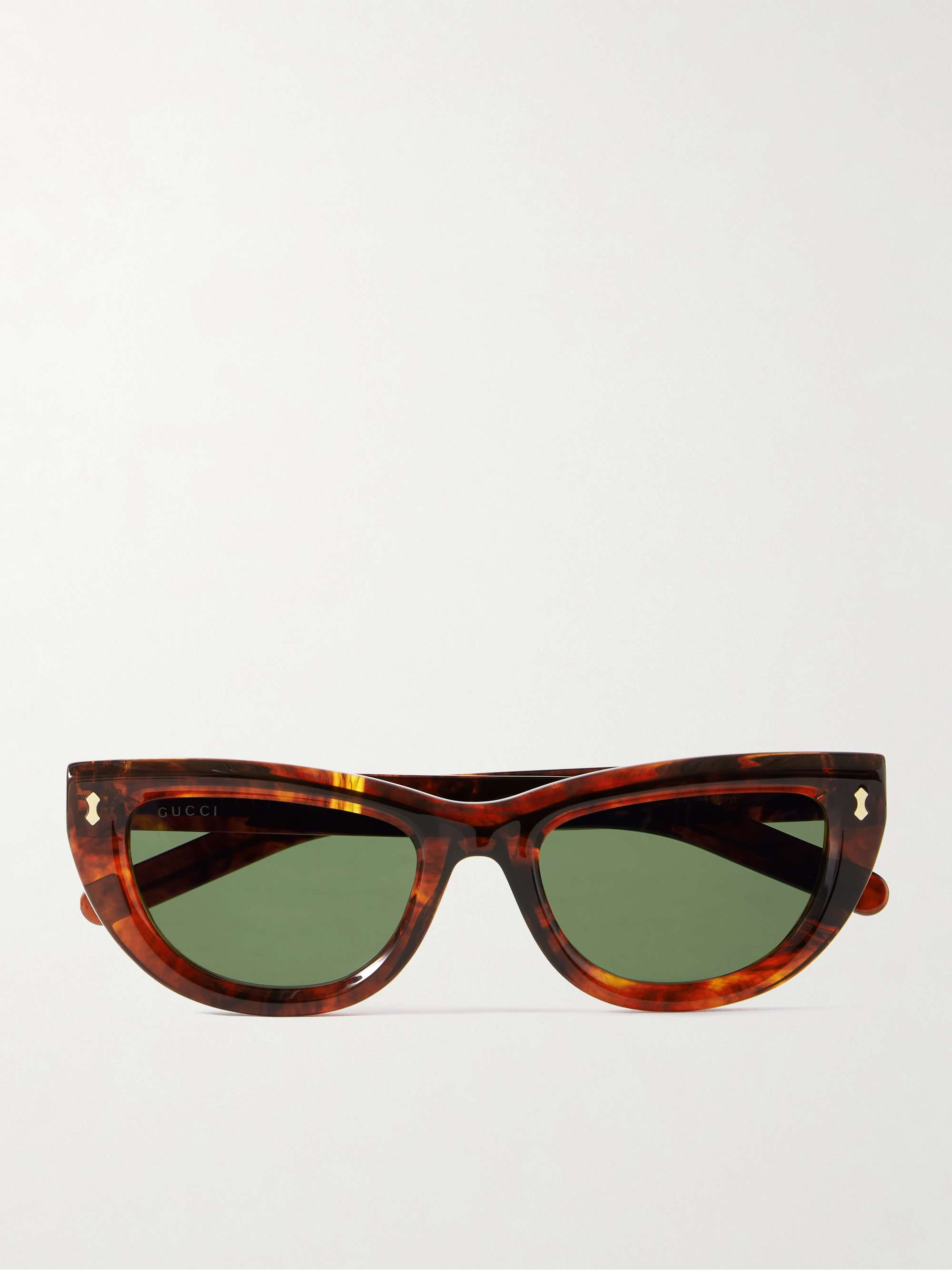 Gucci Cat-Eye Sunglasses In Tortoiseshell - 40% Off  display picture 2